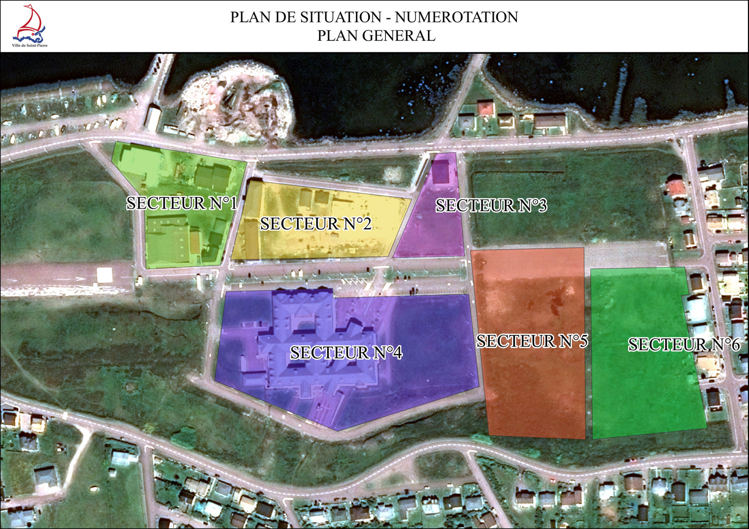 Numérotation des nouvelles parcelles du Quartier des Graves